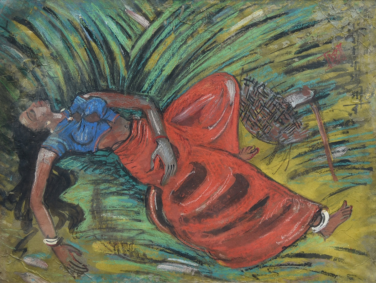 Sleeping Girl Great Banyan Art