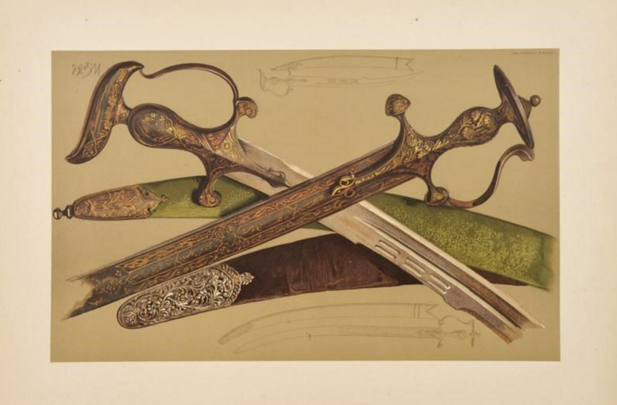 Swords surrendered at Delhi – Great Banyan Art