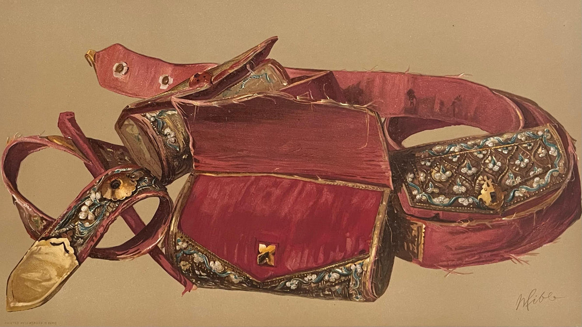 Indian Belt & Cartouches Boxes – Great Banyan Art