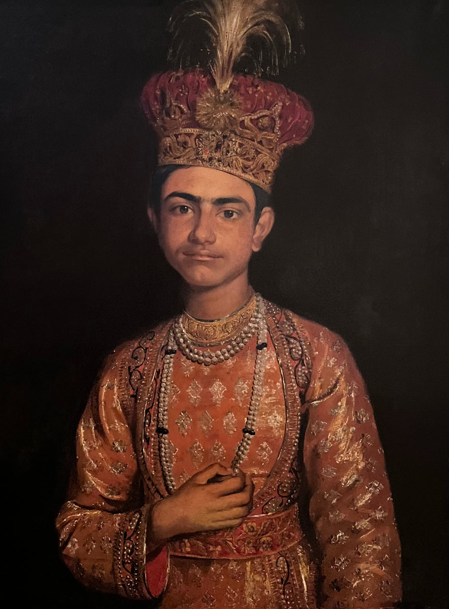 Portrait of Awadh Prince – Great Banyan Art